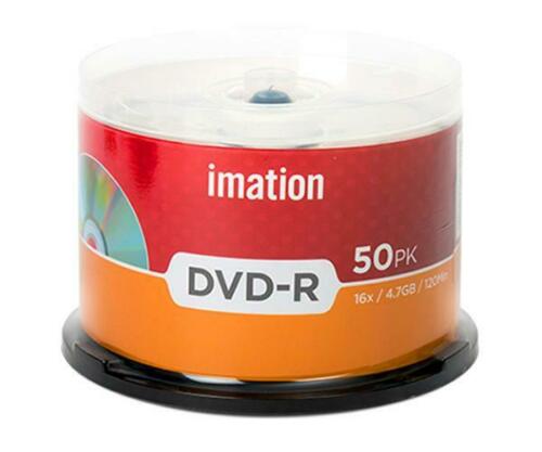 100 X Ritek DVD blank disc media - Printable DVD-R discs matt - 16X bu ...
